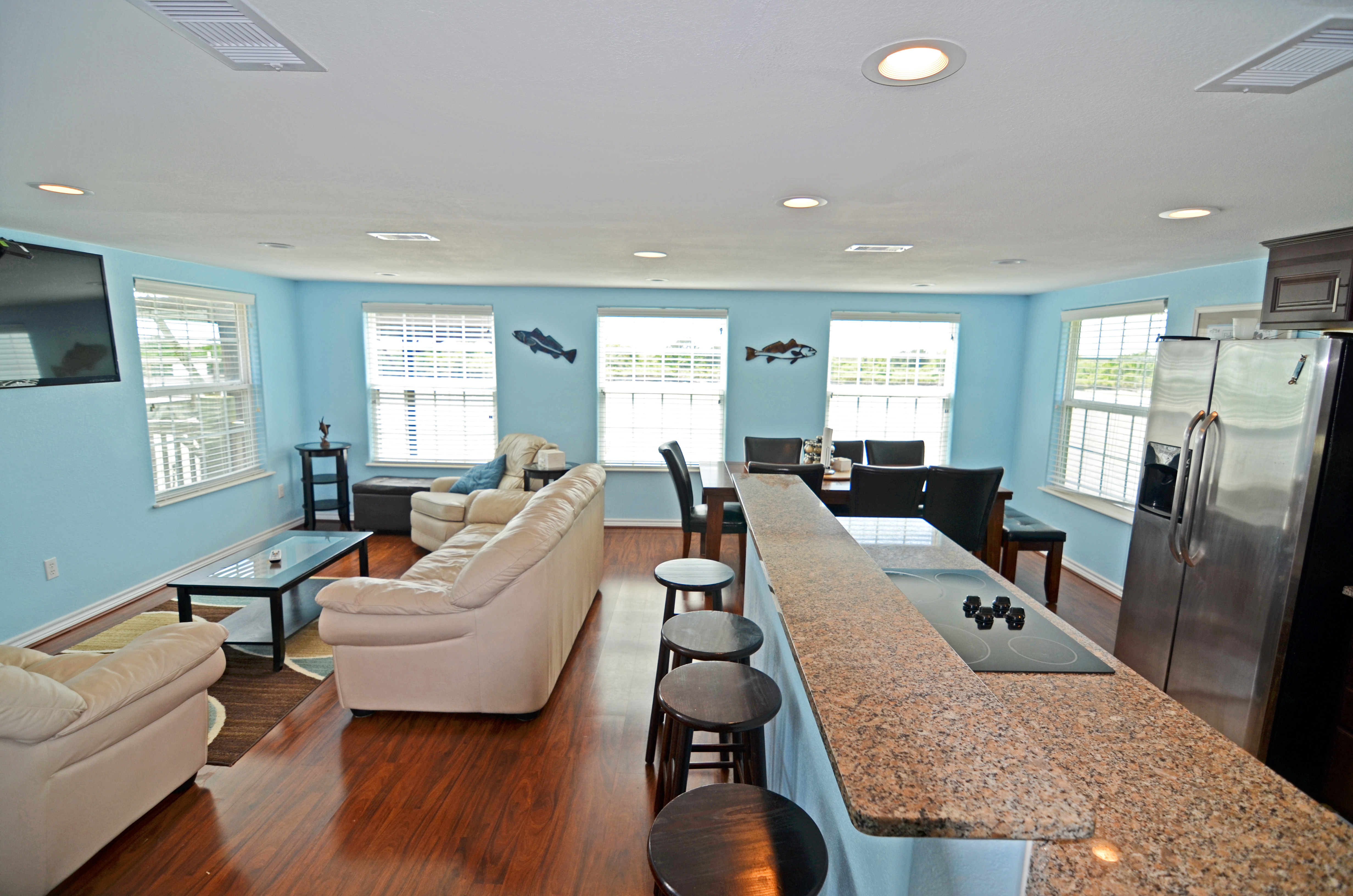 Kitchen and Livingroom - Stacy Burgin